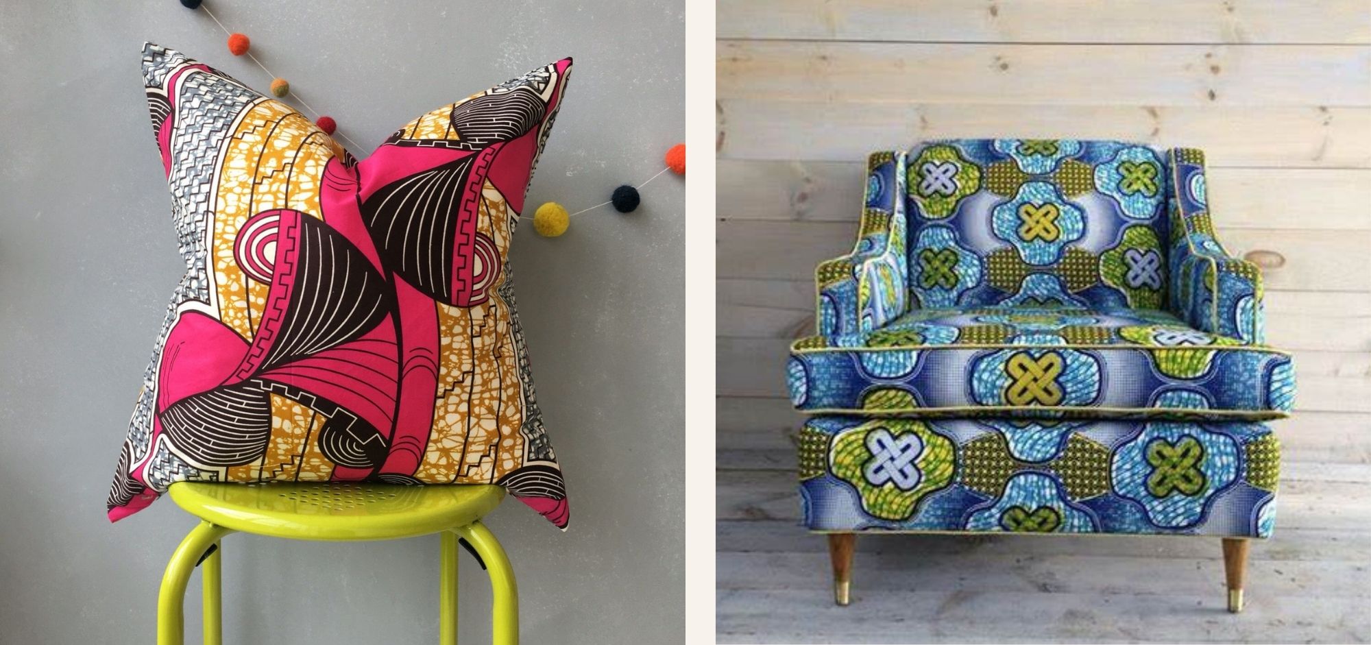 Using African Fabric In Your Home/Office Décor