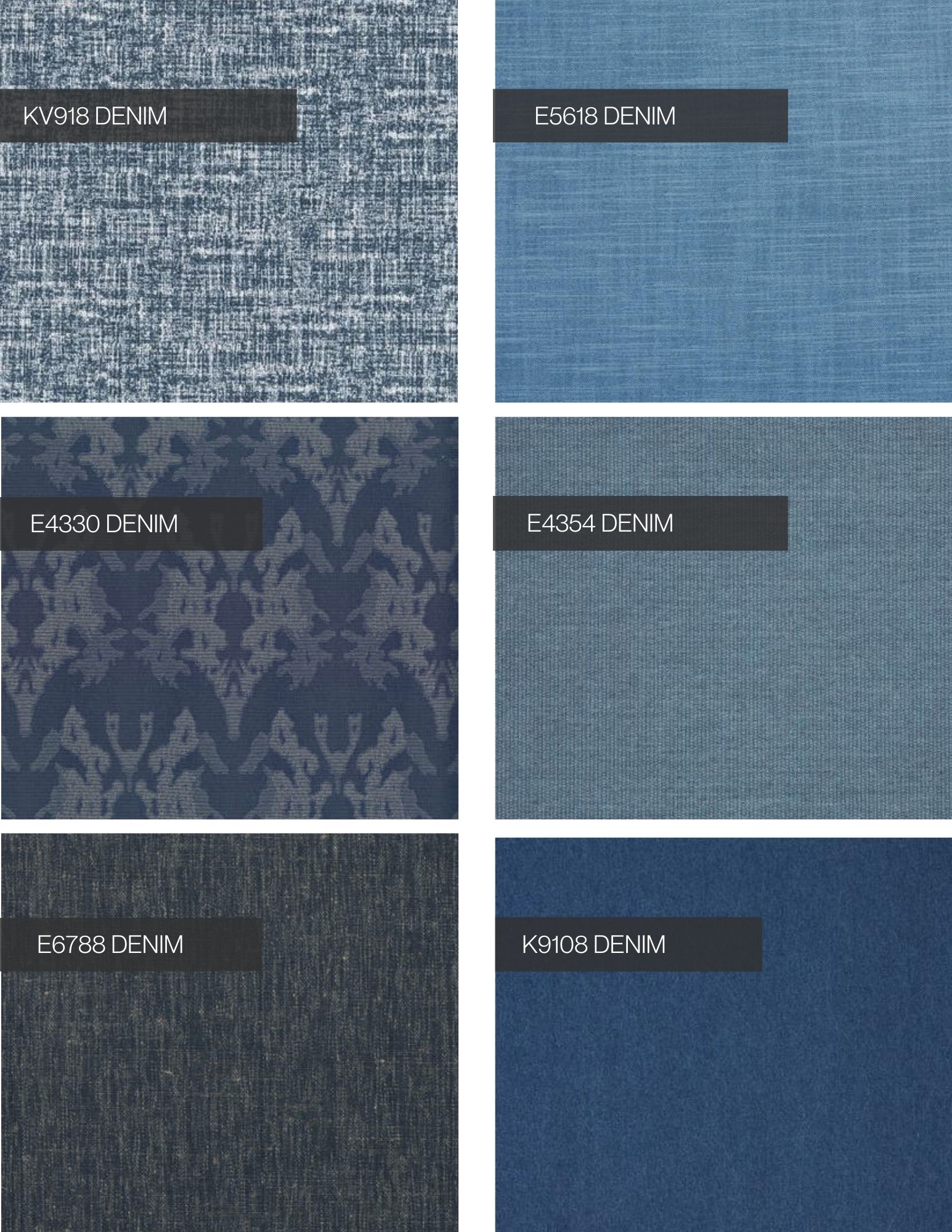 Blue Jean Baby: Denim Upholstery Fabrics That Rock