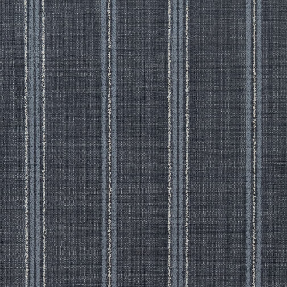 Blue Stripe Crypton Upholstery Fabric by the yard KA528
