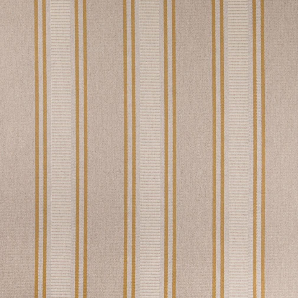 Gold & Yellow Stripe Crypton Upholstery Fabric by the Yard