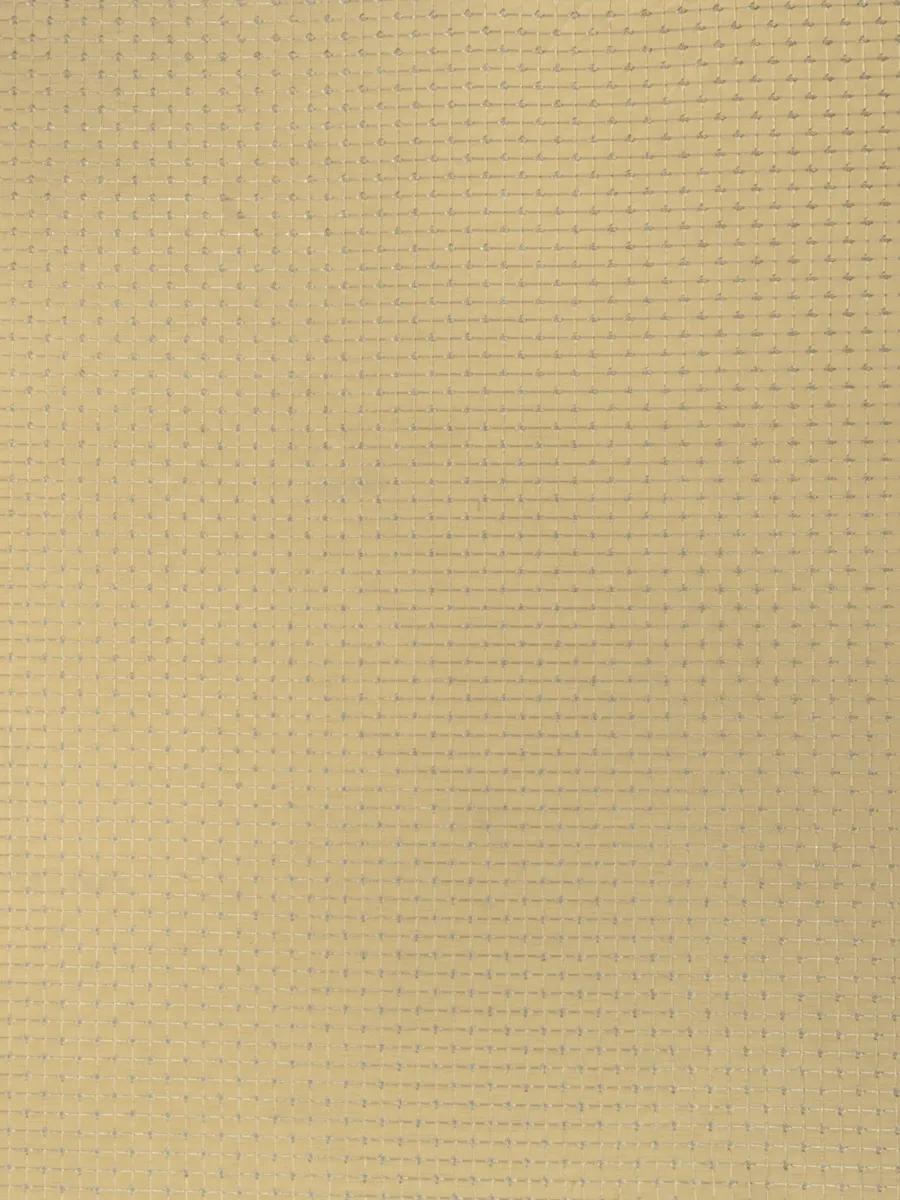 Maize Ja Gold Green Check Faux Silk Drapery Novelty Drapery and ...