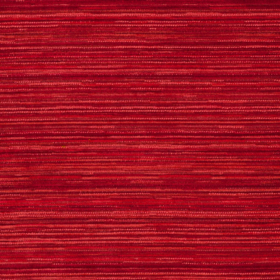 Vermillion Red Small Scale Woven Wovens Upholstery Fabric by the Yard