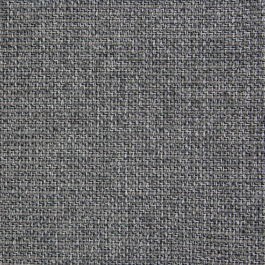 Steel Black and Gray Solid Woven Upholstery Fabric by the Yard