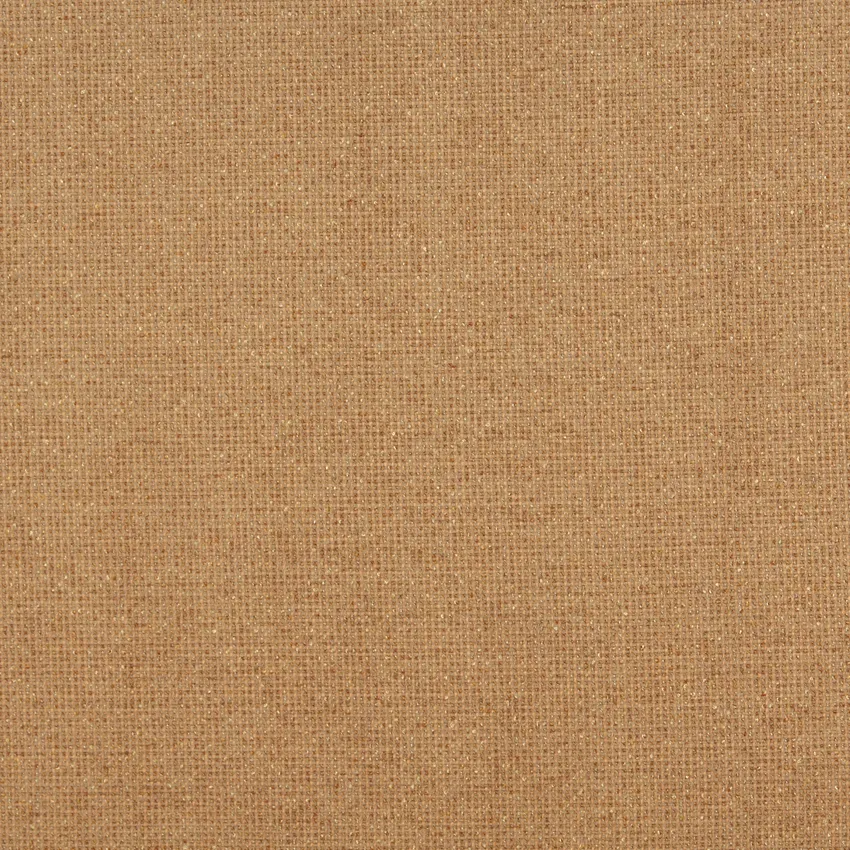 Camel Beige Plain Tweed Upholstery Fabric by the Yard