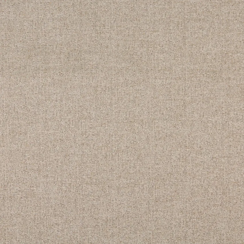Linen Beige Plain Tweed Upholstery Fabric by the Yard