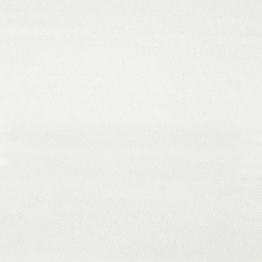 Snow White Tile Texture Solid Microfiber Upholstery Fabric