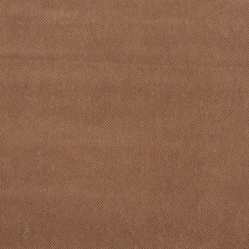 Pecan Beige or Brown Tile Texture Solid Microfiber Upholstery Fabric