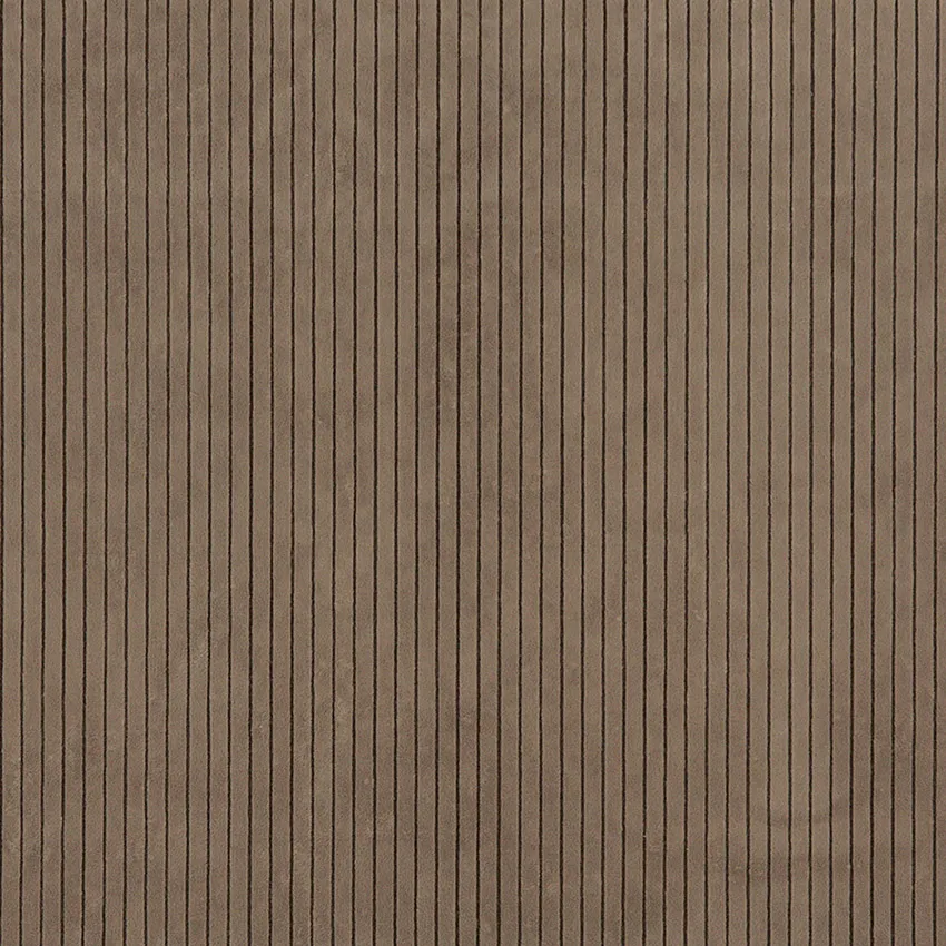 Cocoa Brown Small Solid Stripe Microfiber Upholstery Fabric