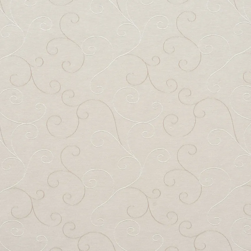 Pearl Beige Scroll Damask Upholstery Fabric K4245 - KOVI Fabrics