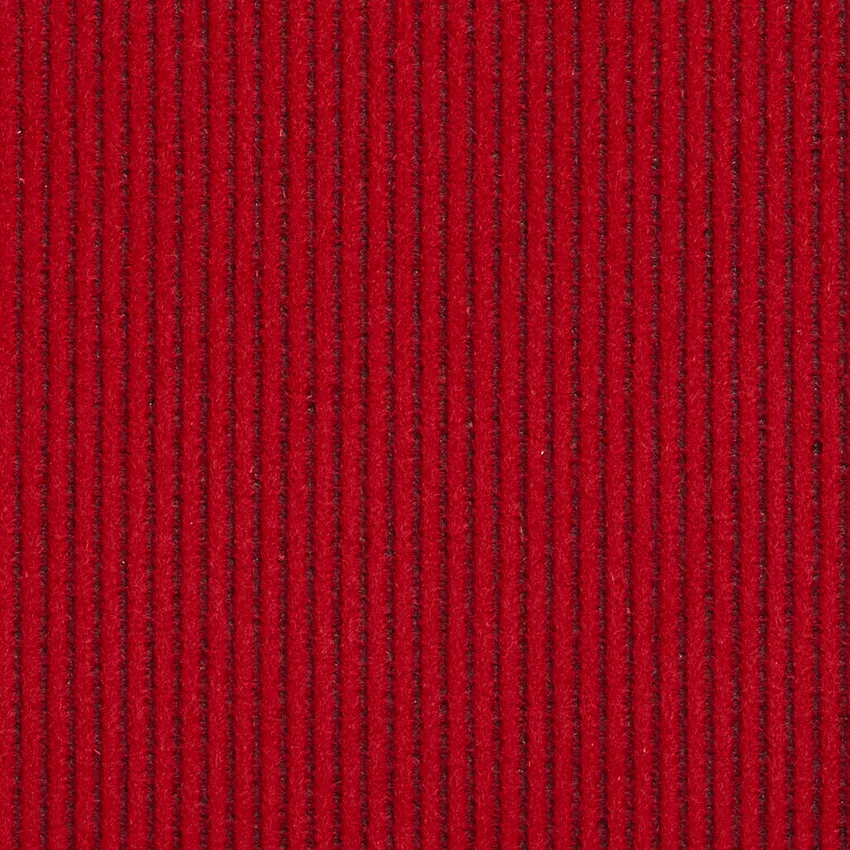 Ruby Red Small Stripe Texture Soft Microfiber Velvet Upholstery Fabric ...