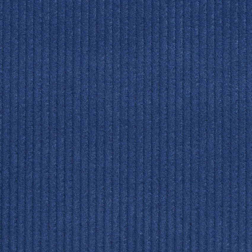 Delft Blue Small Stripe Texture Soft Microfiber Velvet Upholstery Fabric