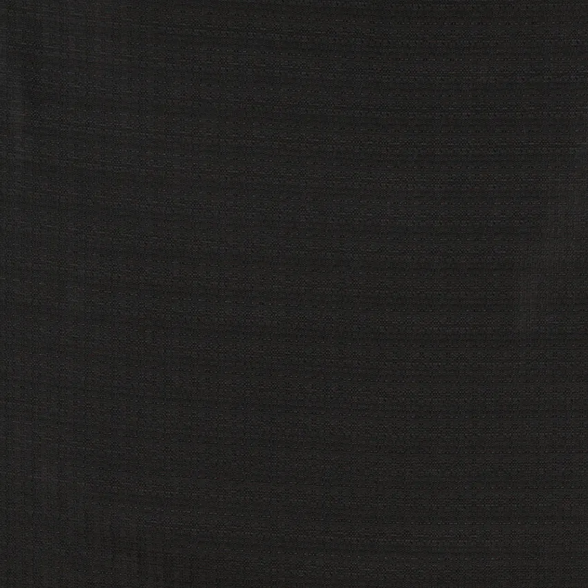 Ebony Black Solid Plain Soft Damask Upholstery Fabric K4655 - KOVI Fabrics