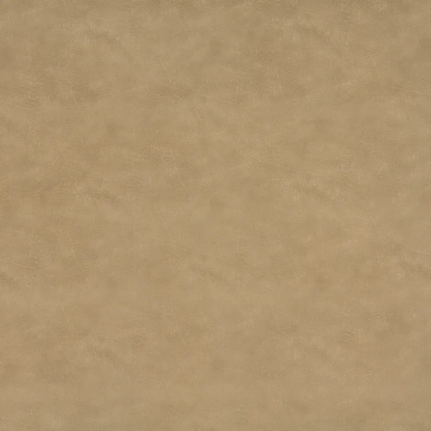 Light Gold Beige Plain Leather Like Microfiber Upholstery Fabric