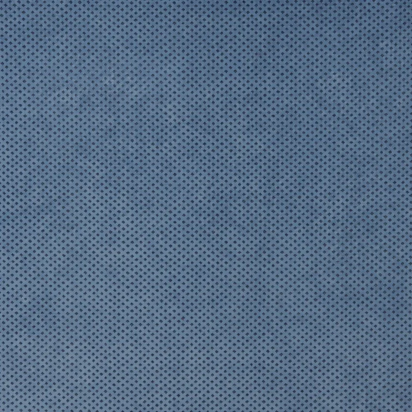 Wedgewood Blue Small Diamond Mesh Microfiber Velvet Upholstery Fabric