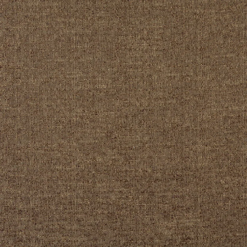 Mocha Brown Solid Linnen Look Tweed Damask Upholstery Fabric