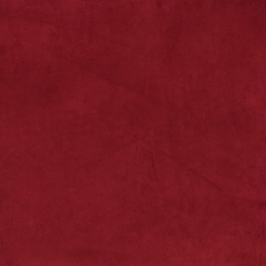 Merlot Burgundy Plain Velvet Upholstery Fabric by the Yard