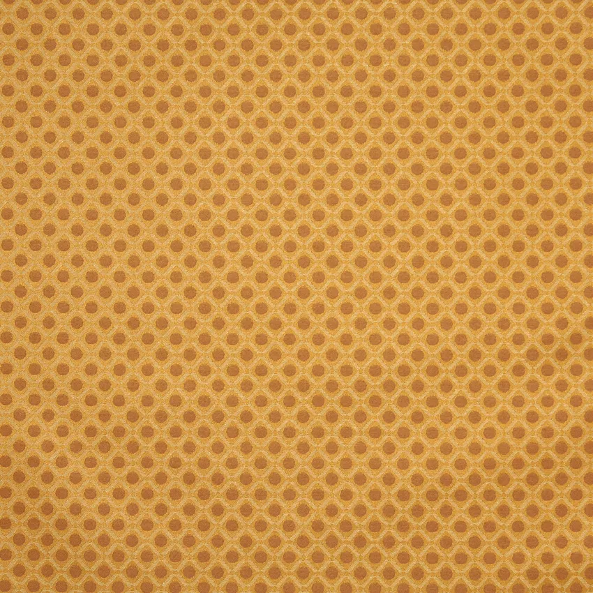 Curry Gold Contemporary Damask Upholstery Fabric by the Yard