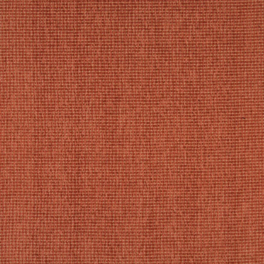Shrimp Coral Contemporary Chenille Upholstery Fabric by the Yard