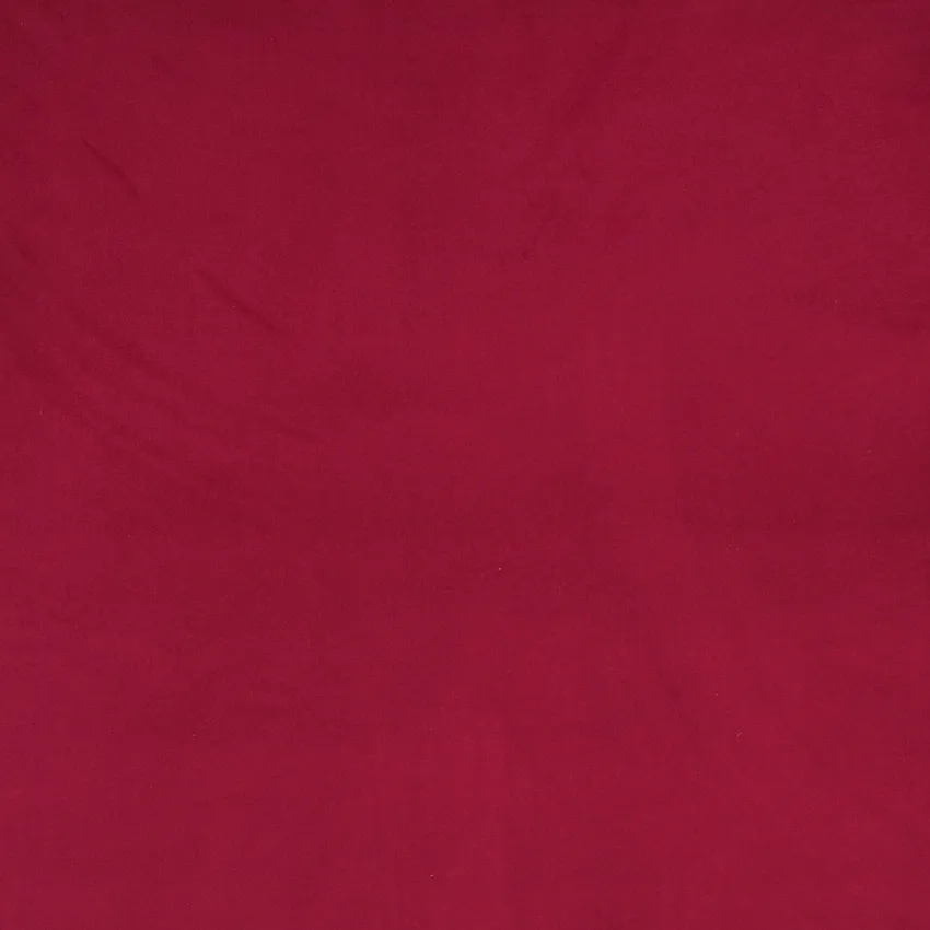 Ruby Burgundy Plain Velvet Upholstery Fabric by the Yard