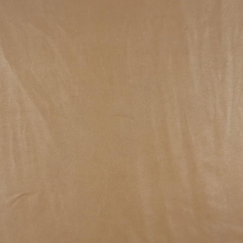 Buckskin Beige Decorative Leather Grain Upholstery Fabric by the Yard