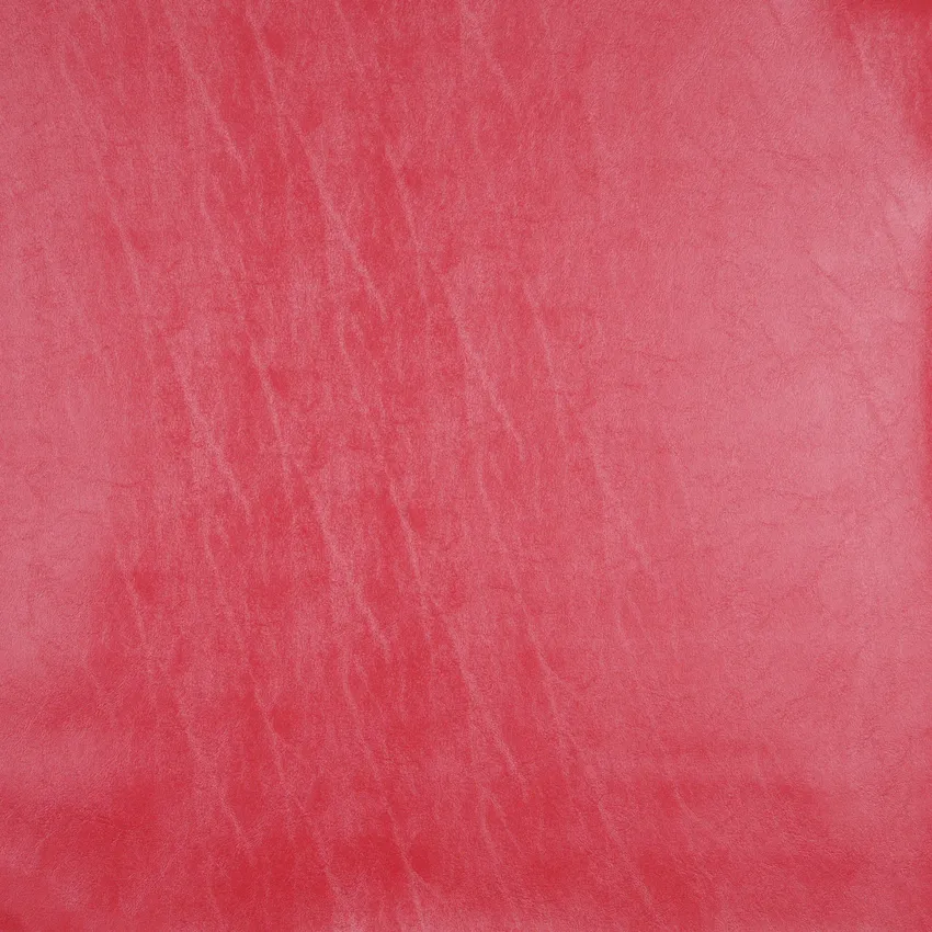 Red Burgundy Metallic Shine Leather Texture Vinyl Upholstery Fabric