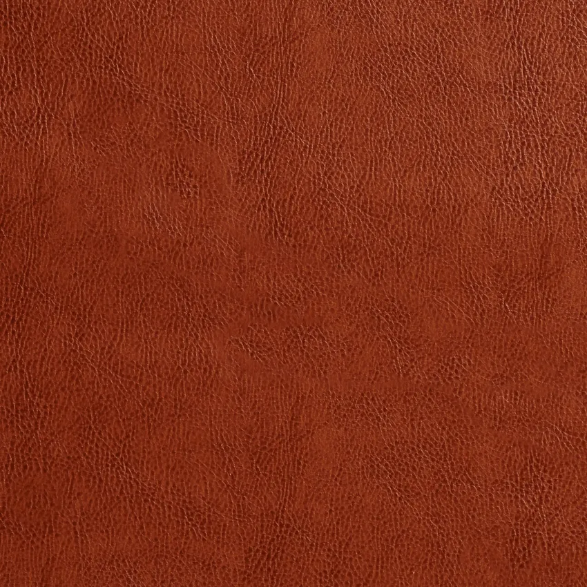 Saddle Brown Light Leather Texture Vinyl Upholstery Fabric