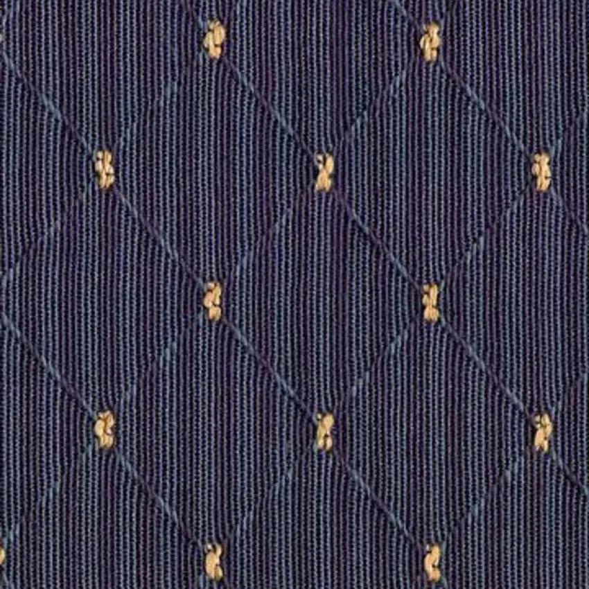 Harbor Blue Diamond Made In USA Upholstery Fabric by the Yard