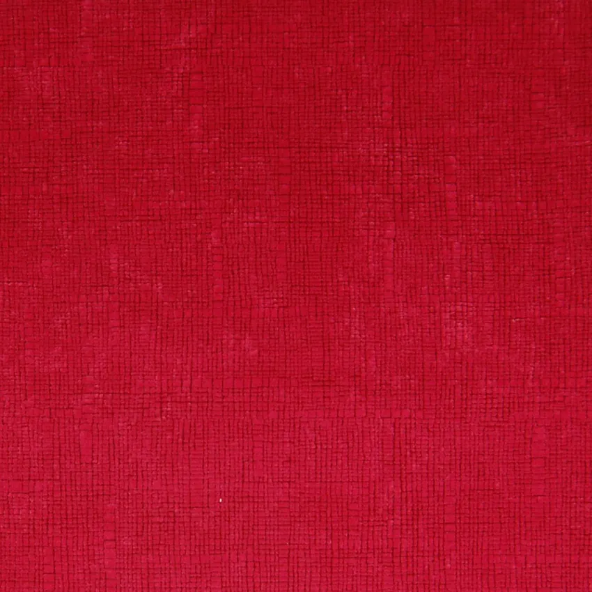 Chili Red Solid Cotton Upholstery Fabric by the Yard
