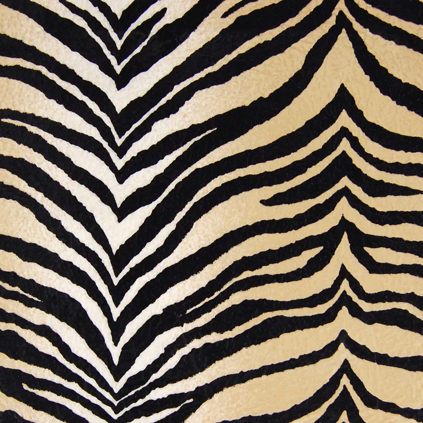 Smoke Black Animal Print Upholstery Fabric by the Yard
