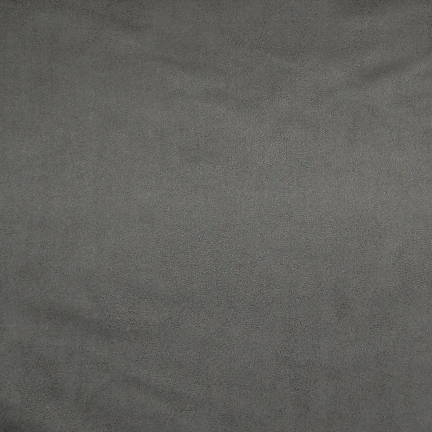 Slate Gray Solid Suede Upholstery Fabric by the Yard