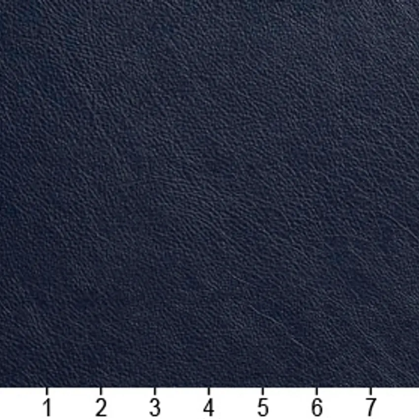Navy Blue Fine Leather Grain Animal Hide Texture Vinyl Upholstery Fabric