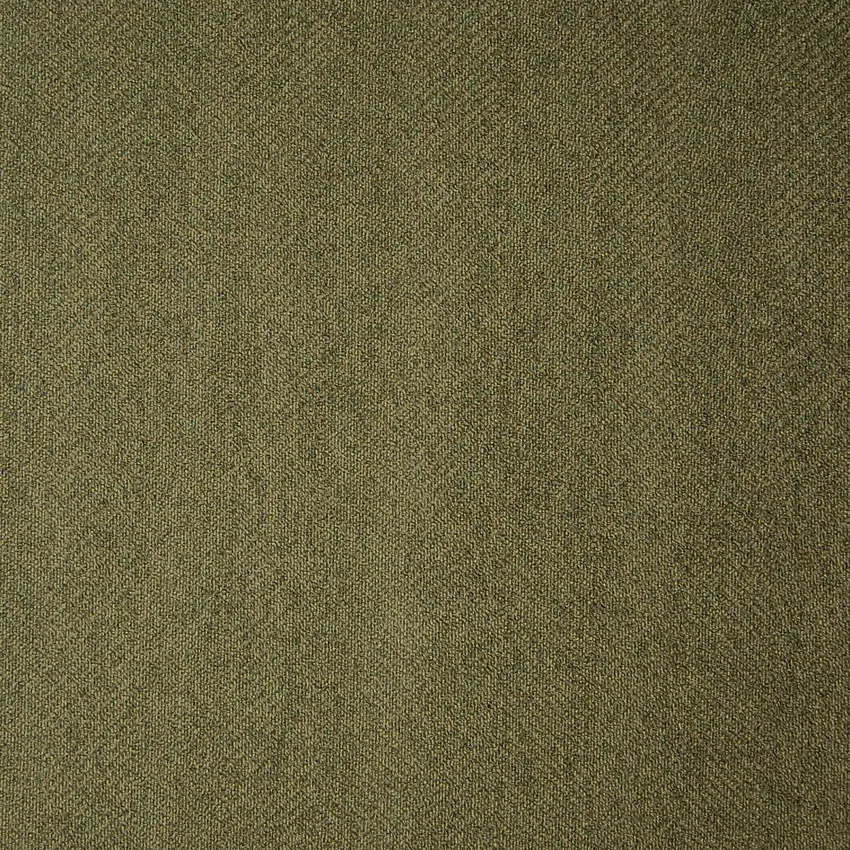 Lentil Green Herringbone Made In USA Upholstery Fabric by the Yard