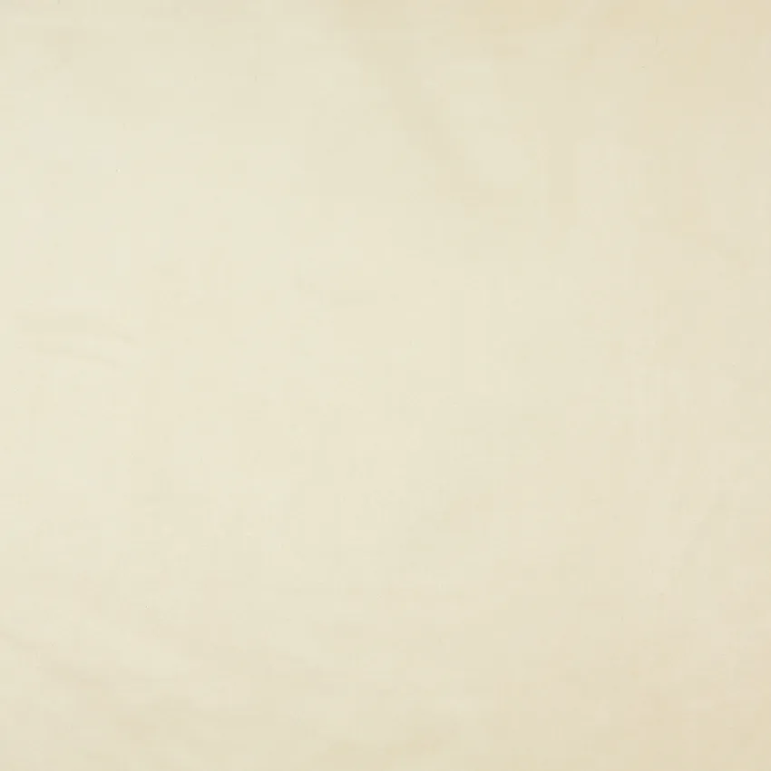 Ivory White Plain Microfiber Upholstery Fabric by the Yard