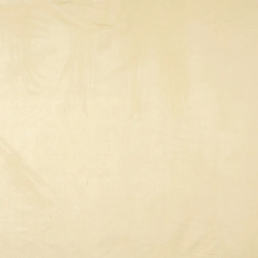 Cream White Plain Microfiber Upholstery Fabric by the Yard