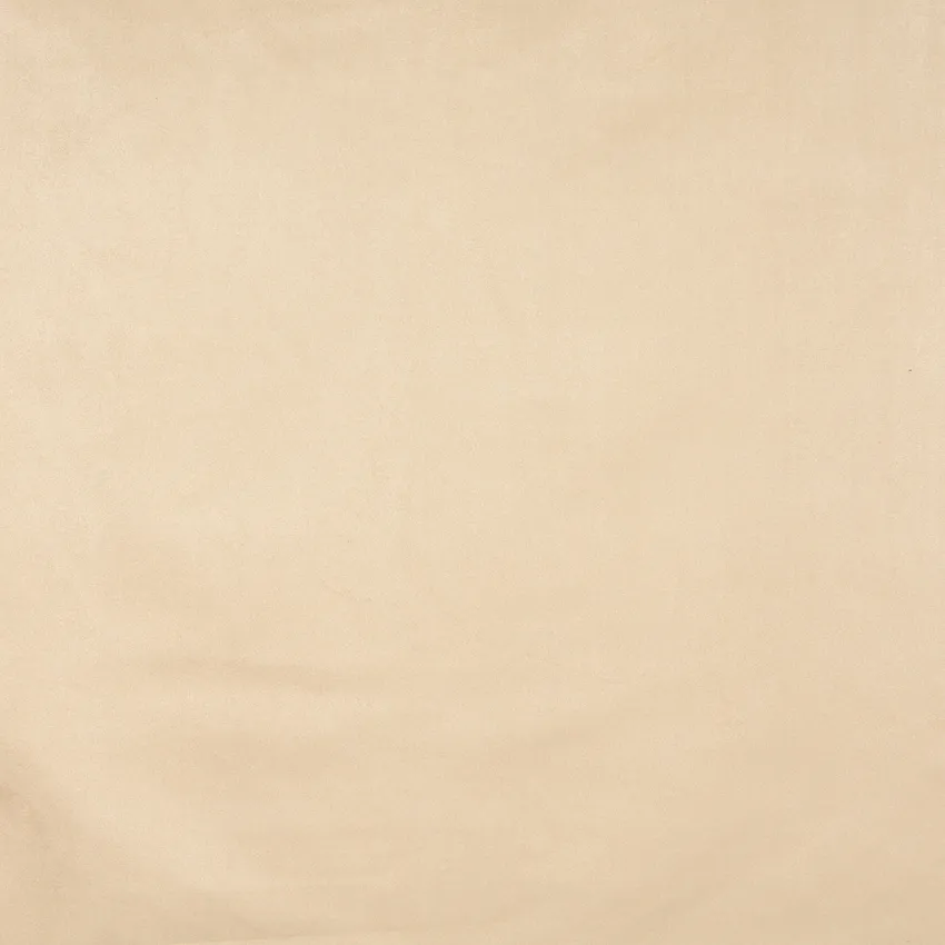 Linen Beige Plain Microfiber Upholstery Fabric by the Yard