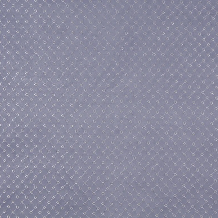 Heather Diamond Dark Blue and Light Blue Small Scale Microfiber ...