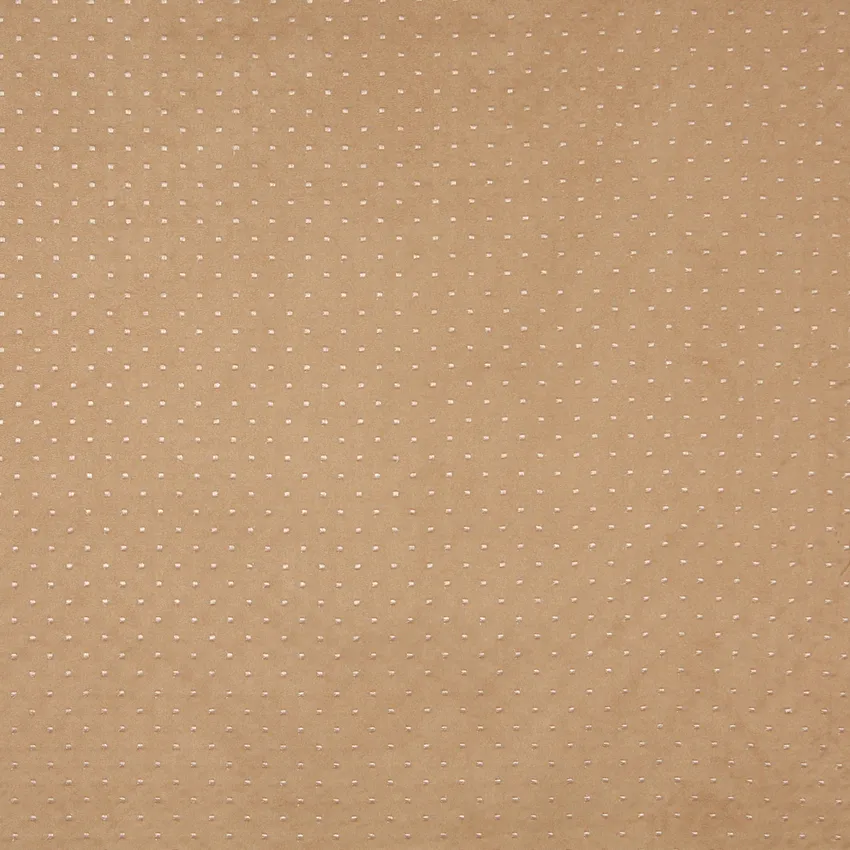 Sand Dot Beige Small Scale Microfiber Upholstery Fabric by the Yard
