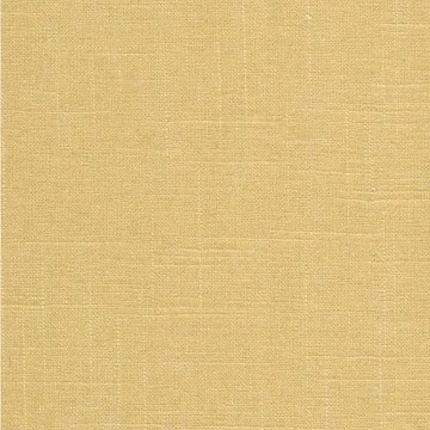Buff Gold Solid Linen Upholstery Fabric by the Yard