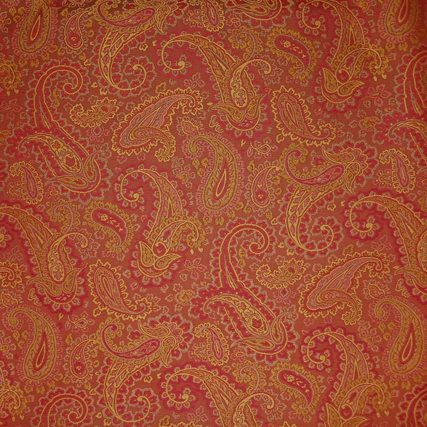 Sunset Red Floral Upholstery Fabric by the Yard G1504 - KOVI Fabrics