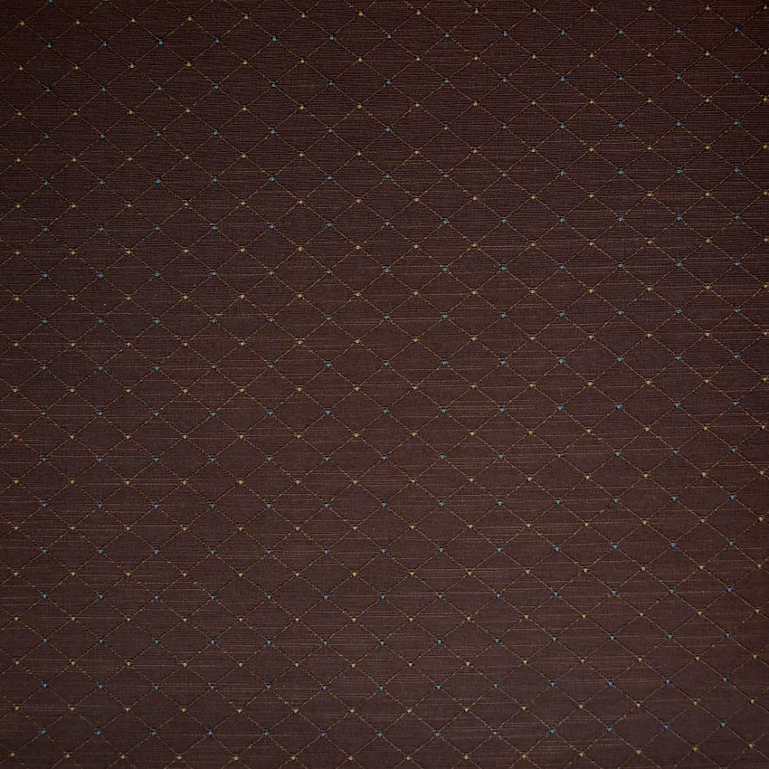 Mahogany Brown Diamond Upholstery Fabric by the Yard
