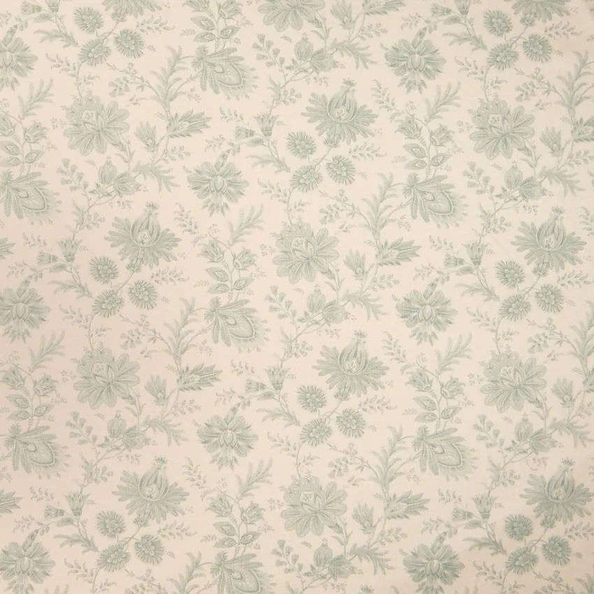 Fresco White Floral Upholstery Fabric by the Yard G3839 - KOVI Fabrics