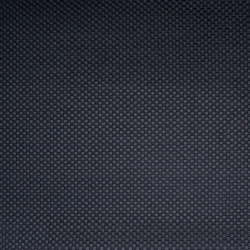 Jet Black Solid Cotton Upholstery Fabric by the Yard