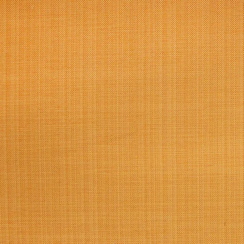 Pumpkin Gold and Orange Solid Faux Linen Upholstery Fabric by the Yard