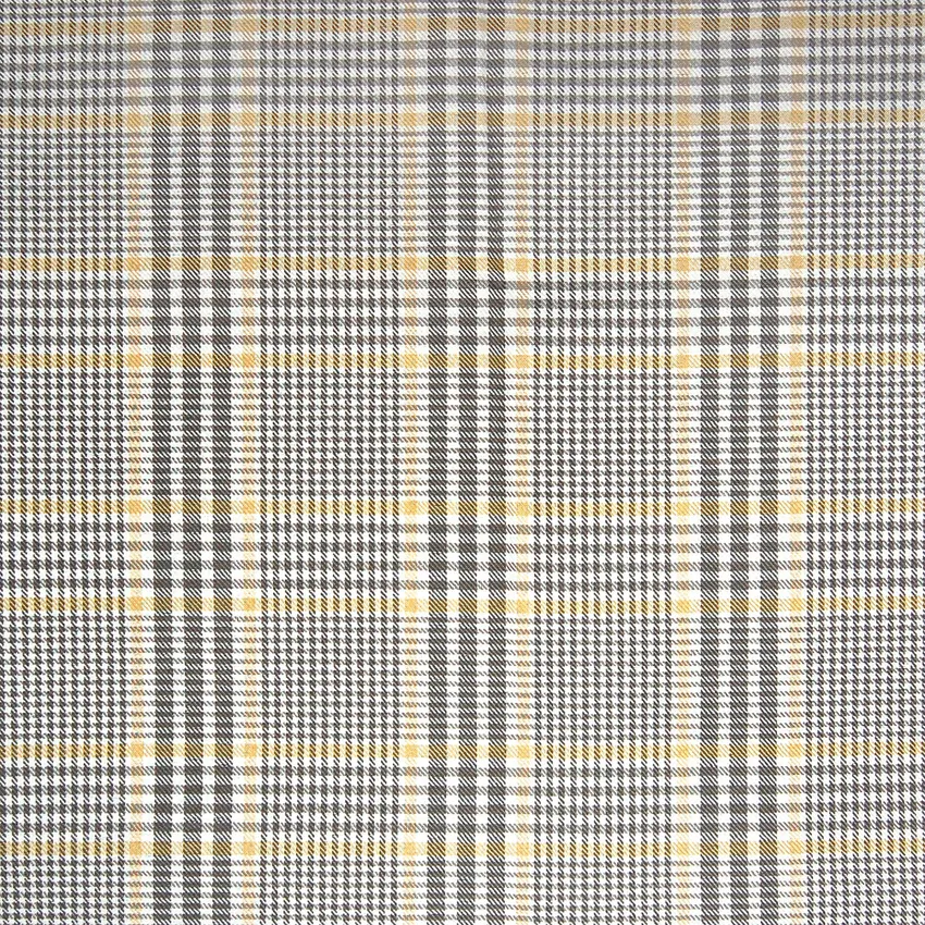 Straw Gray Plaid Upholstery Fabric by the Yard G7264 - KOVI Fabrics