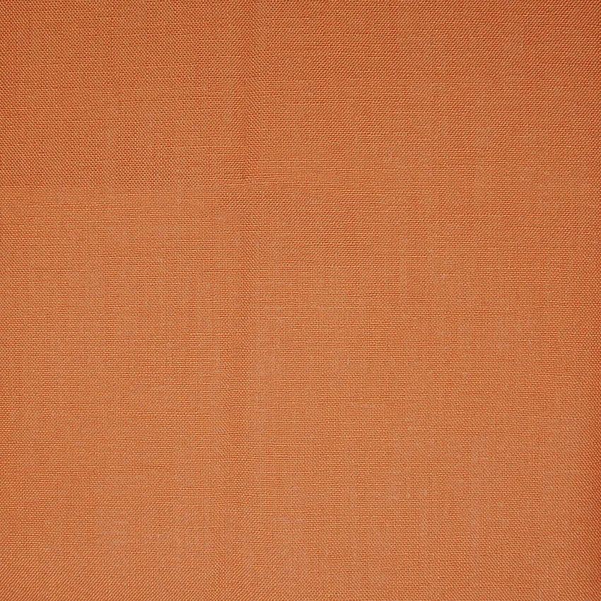 Curry Orange Solid Faux Linen Upholstery Fabric by the Yard