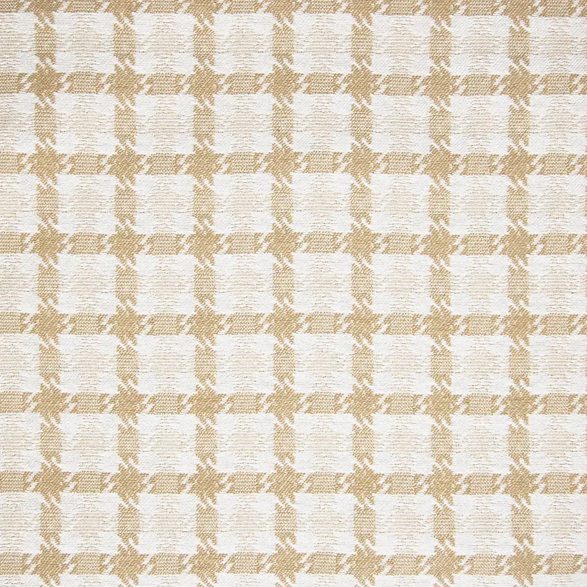 Rye Neutral Plaid Made In USA Upholstery Fabric by the Yard