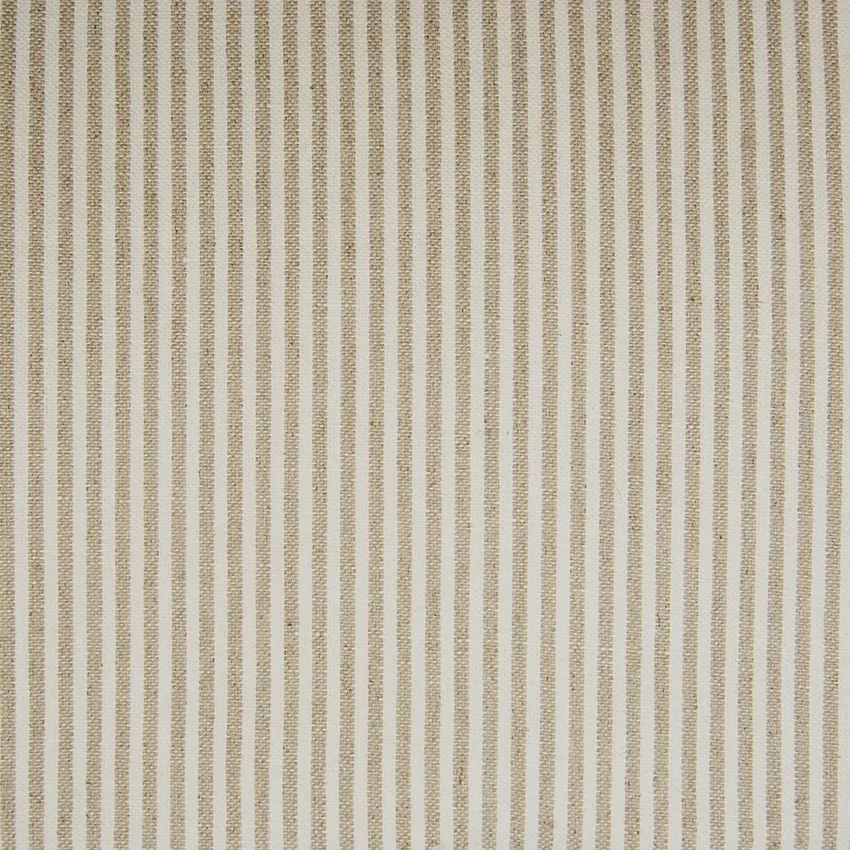 Flax Neutral Stripe Texture Upholstery Fabric by the Yard
