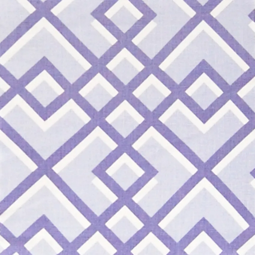 Lagoon Purple Contemporary Linen Upholstery Fabric by the Yard