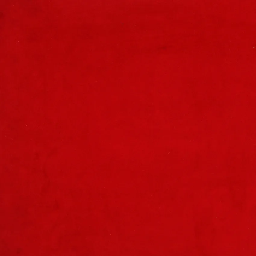 Red Solid Velvet Upholstery Fabric by the Yard