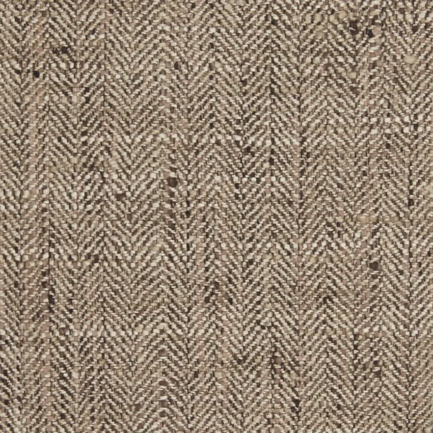 Java Brown Herringbone Texture Upholstery Fabric by the Yard
